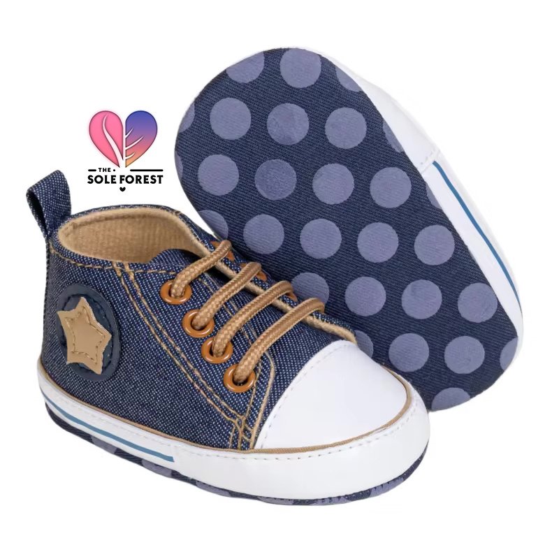 Denim Star High Tops – The Sole Forest